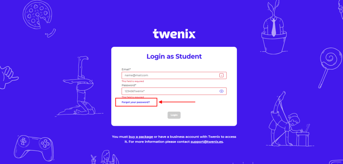¿Cómo puedo recuperar mi contraseña? – Student Support